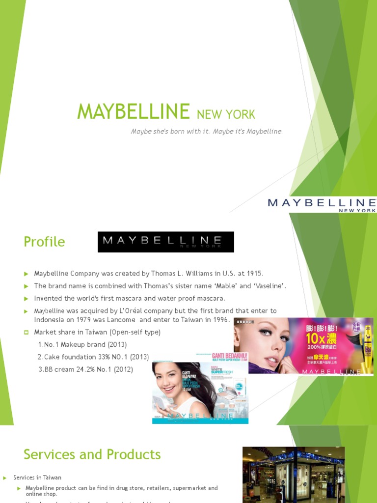 Maybelline | PDF | Brand | Cosmetics