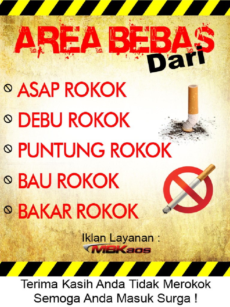 Iklan Dilarang Merokok | PDF