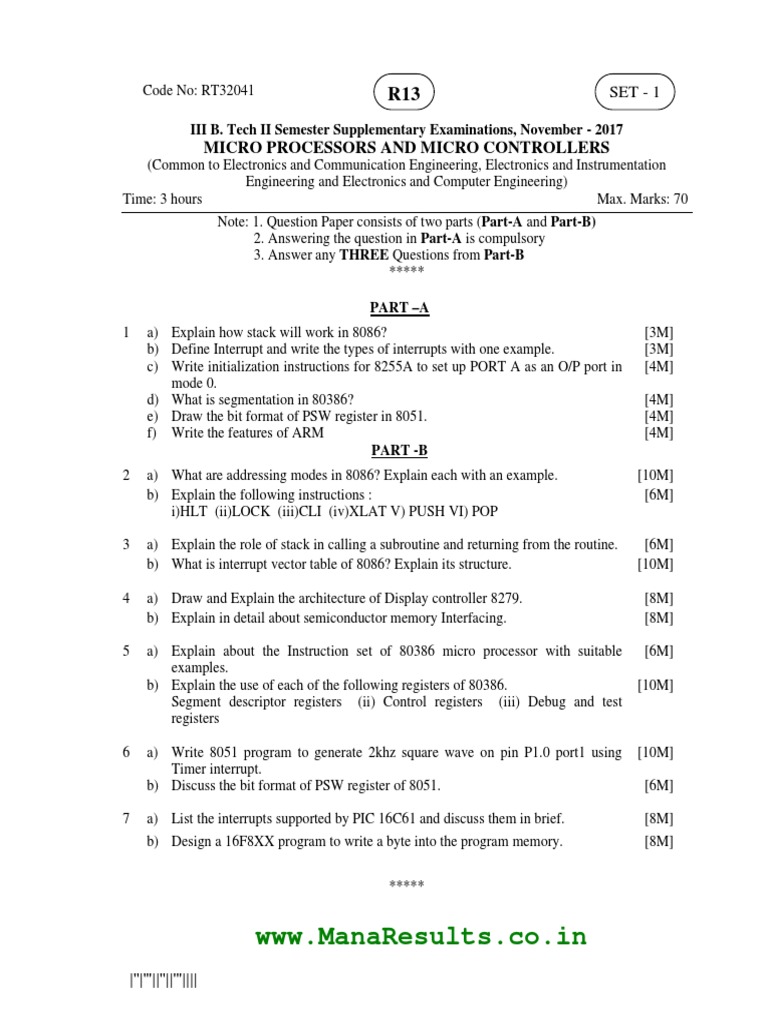 MPMC Supply Ece | PDF | Arm Architecture | Computer Program