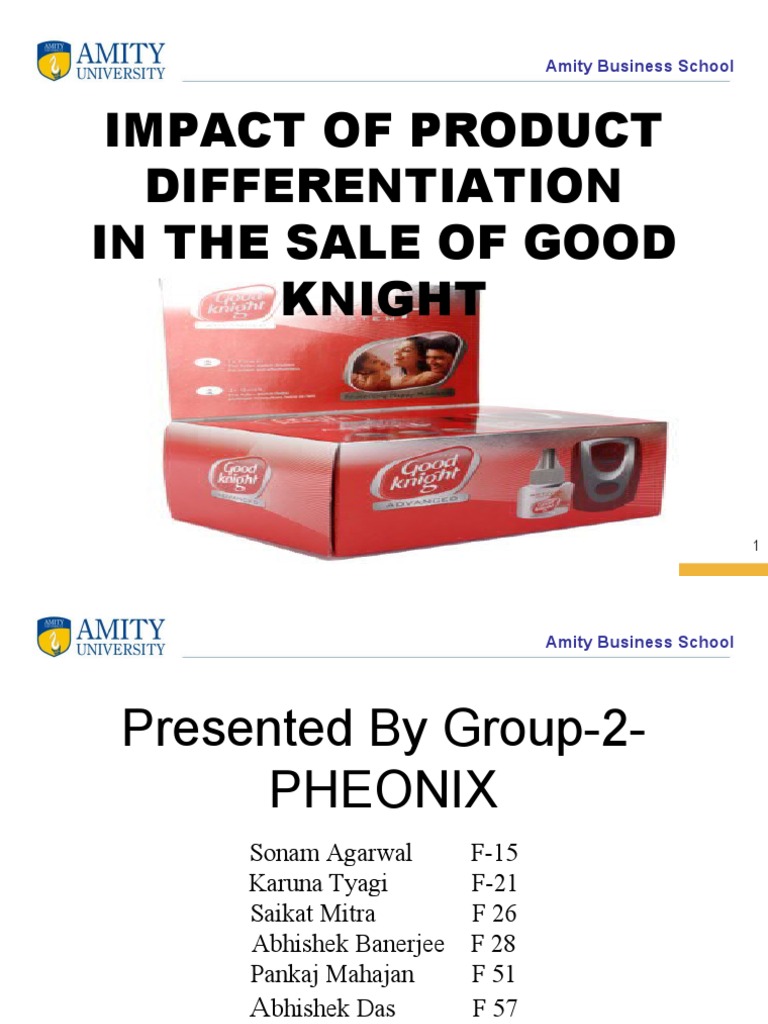 Good Knight Final Presentation | PDF | Advertising | Market Segmentation