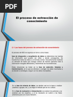 Proceso KDD | PDF | Procesamiento de datos | Bases de datos