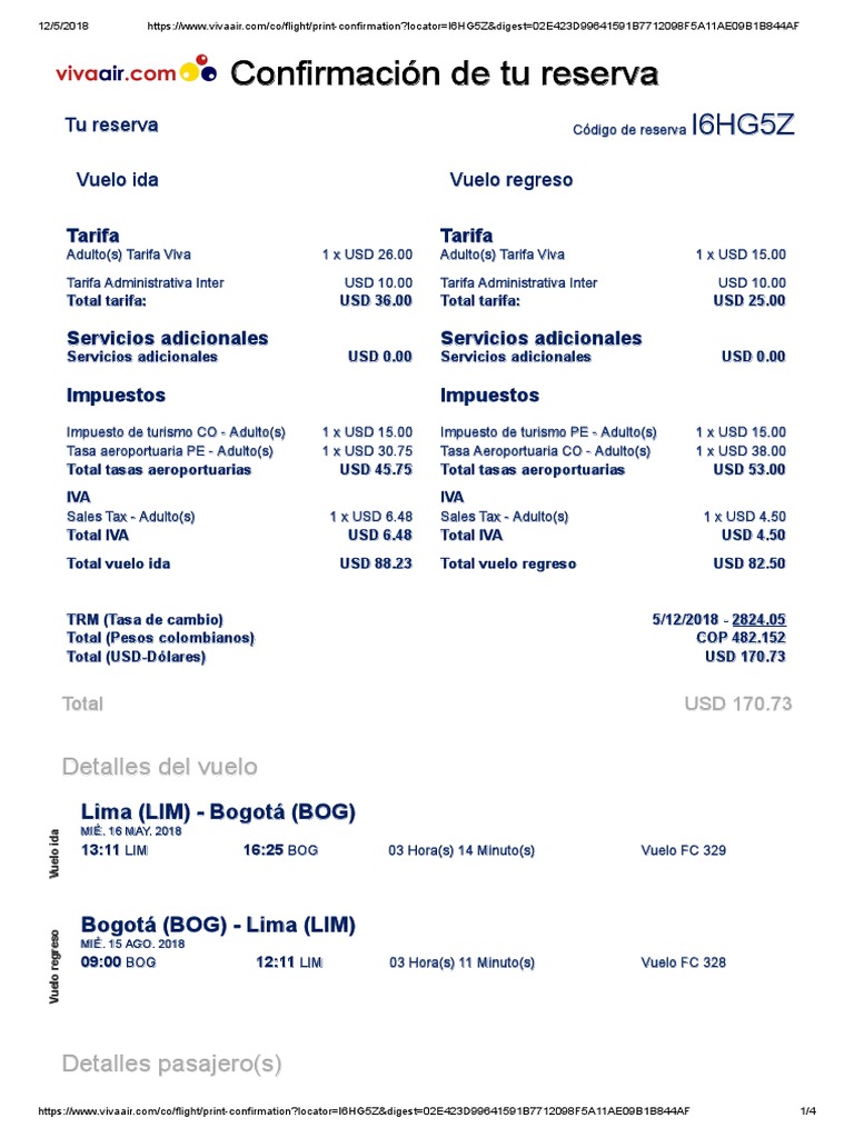 Flight Confirmation and Details | PDF | Airport | Payments