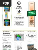 Triptico Desplazamiento de Petroleo y Gas | PDF