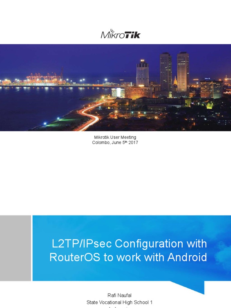 L2TP Rafi Naufal | PDF | Virtual Private Network | Computer Network