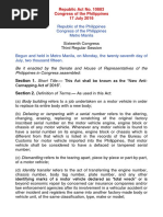 Republic Act No. 10883 New Anti-Carnapping Act of 2016: 17 July 2016 ...