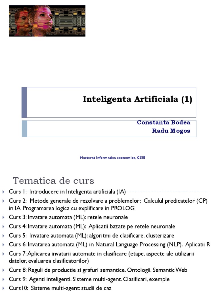 Inteligenta Artificiala Merged PDF | PDF