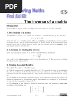 Adjoint of A Matrix - 2x2, 3x3, Formula, Properties - Adjugate | PDF ...