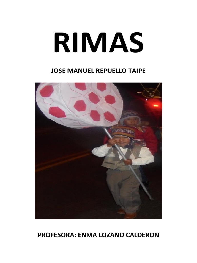 El Libro de Rimas de Jose Manuel | PDF