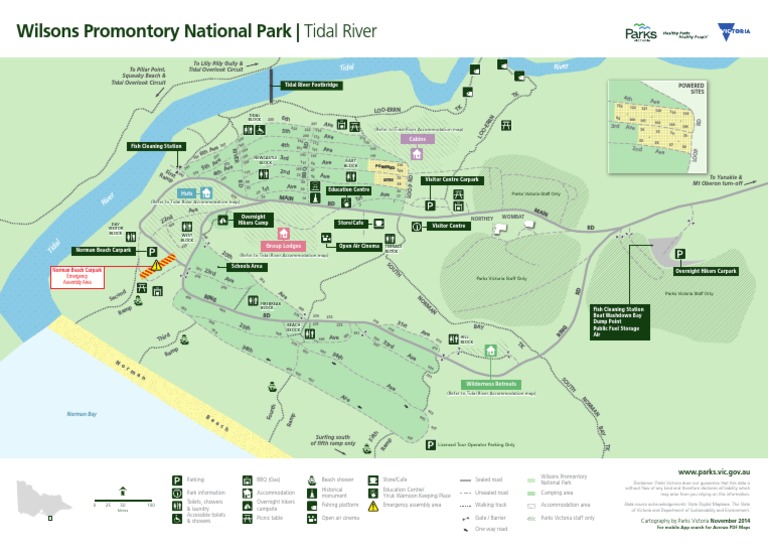 WPNP Tidal River Map | PDF | Nature