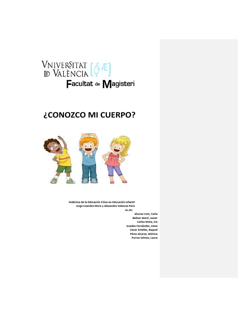¿Conozco mi cuerpo? | Aprendizaje | Movimiento (Física)