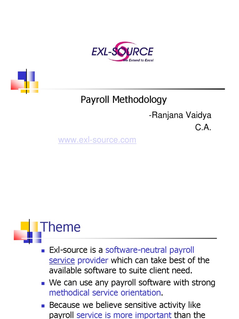 Payroll Methodology | PDF | Payroll | Computing