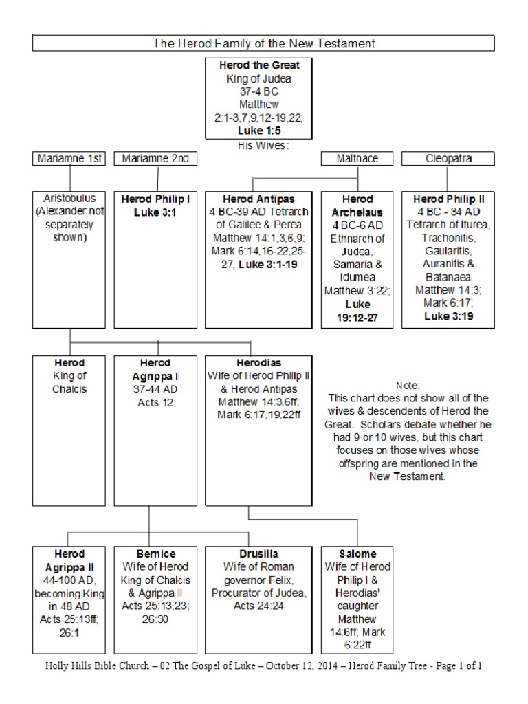02 Supplement Herod Family Tree | PDF