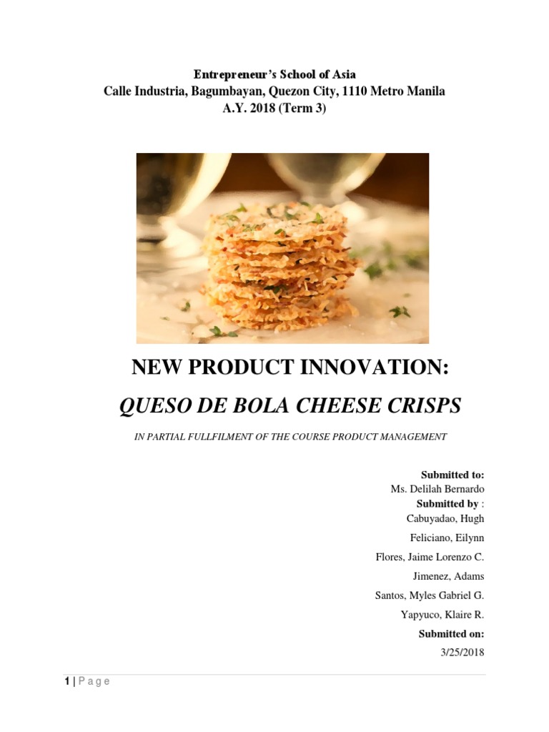 Product Management Sample Paper | PDF | Biscuit | Sampling (Statistics)