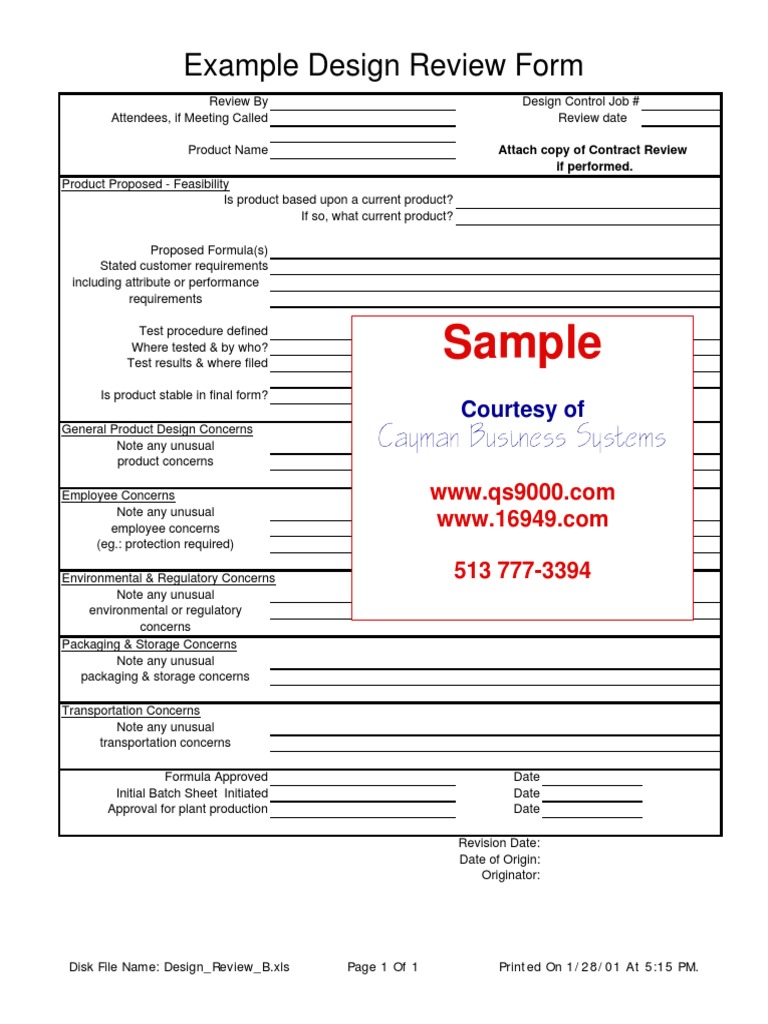 Design Review B | PDF