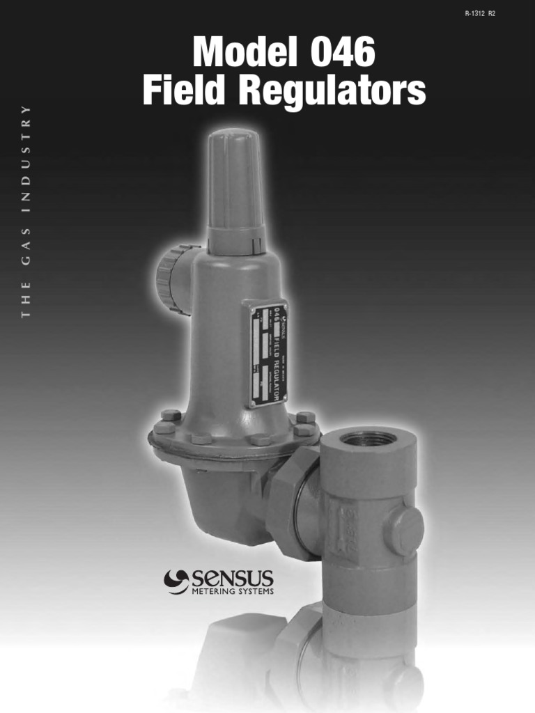 Regulador 046 Sensus | PDF | Valve | Chemical Engineering