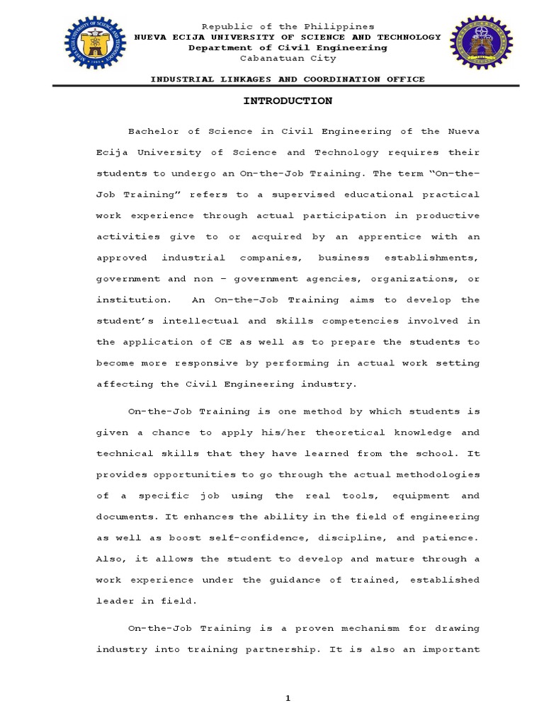 Narrative Report 2 | PDF | Engineering | Science And Technology