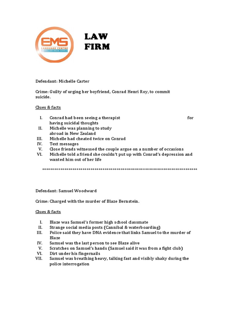 Defendant | PDF | Mystery, Thriller & Crime Fiction