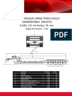 Dimensiones de Camión Rampla Randon | PDF | Eje | Suspensión (Vehículo)