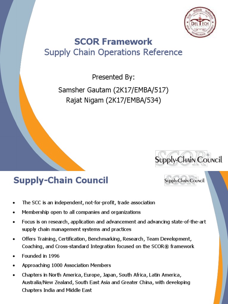 Supply Chain Operations Reference: SCOR Framework | PDF | Supply Chain | Performance Indicator