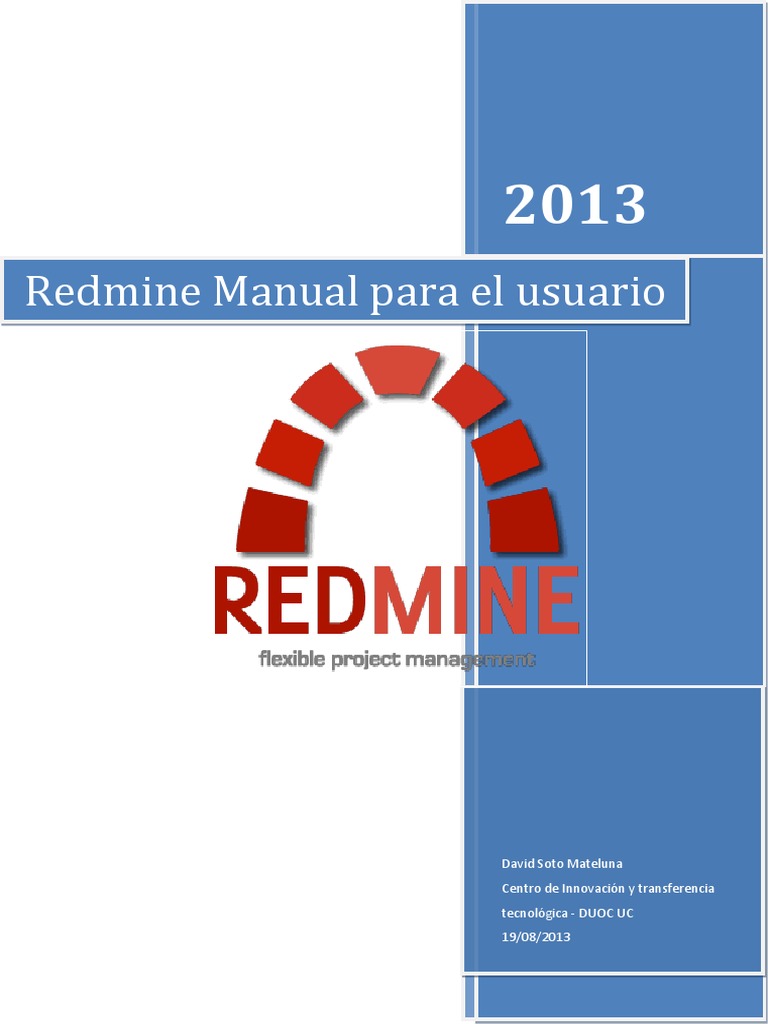 Manual de Uso Redmine PDF | PDF | Control de versiones | Contraseña Manual de Uso Redmine PDF | PDF | Control de versiones | Contraseña