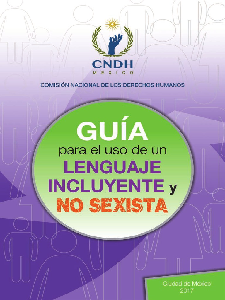 GUIA de Un Lenguaje Influyente y No Sexista | PDF | Sexismo | LGBT