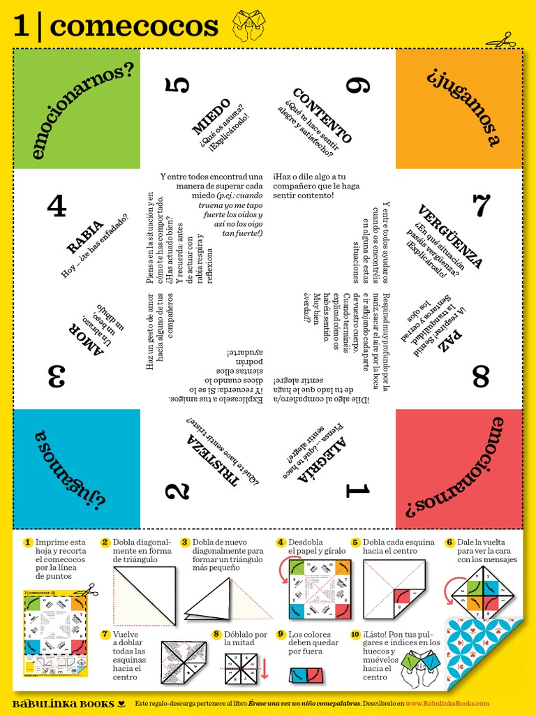 Comecocos Emociones PDF | PDF