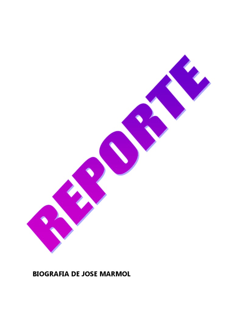 Biografia de Jose Marmol | PDF