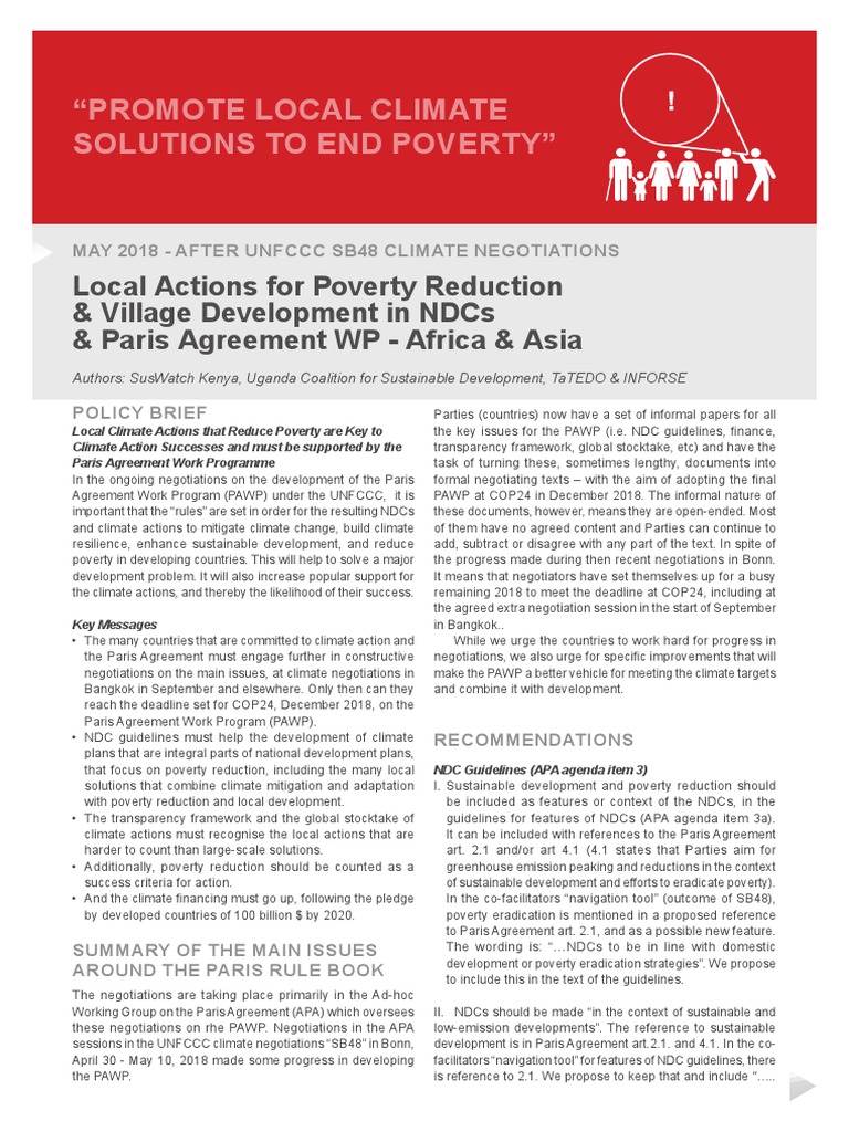 PIPA Policy Brief After May 2018 Sesions (MAY 2018 - AFTER UNFCCC SB48 ...