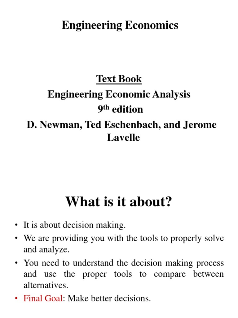 Engineering Economic Decision Making Guide | PDF | Thermal Insulation ...