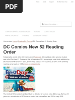 The Batman - Reading Order - Public | PDF | Batman | Dc Comics Characters