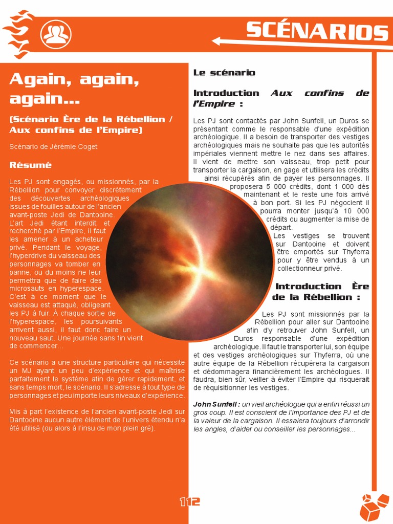 SW Scenario Again Again Again | PDF | Archaeology | Nature