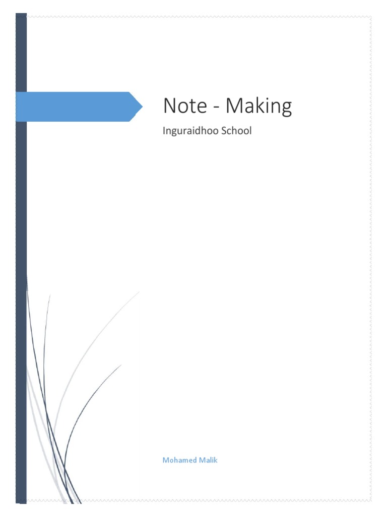 IGCSE Note-Making Exercises Guide | PDF | Tobacco Smoking | Addiction