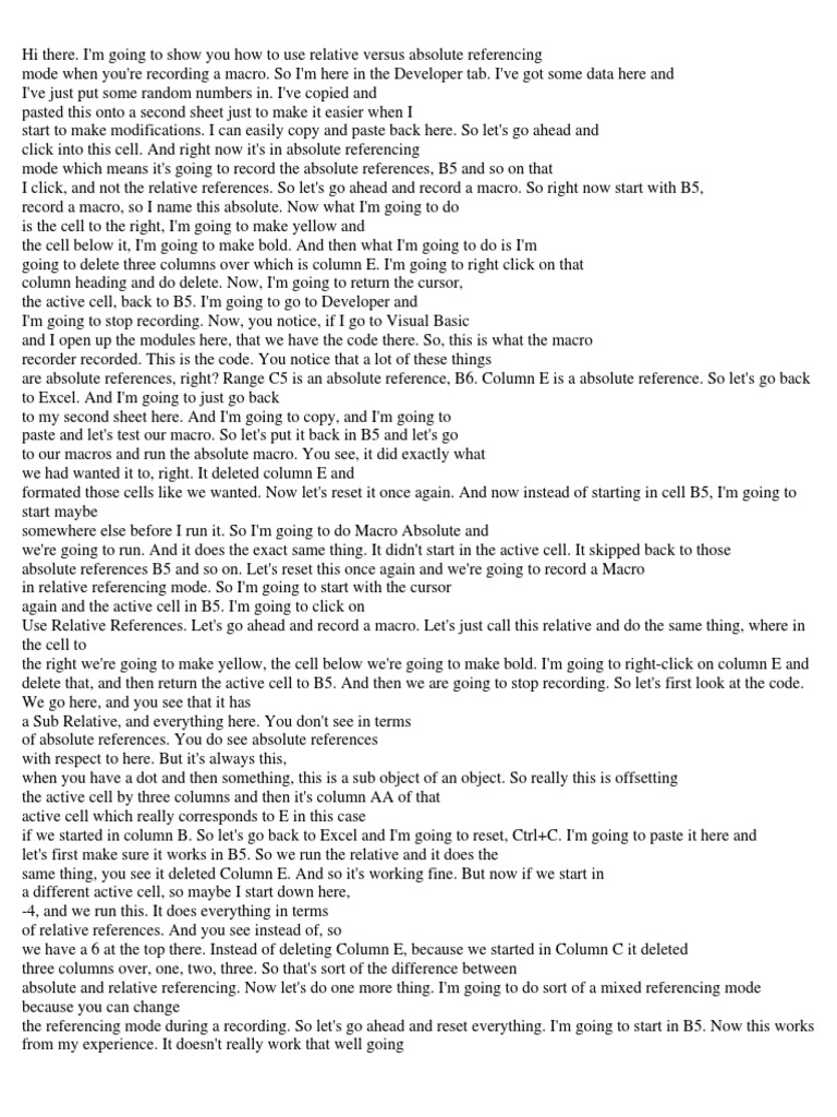 Binder 1 | PDF | Parameter (Computer Programming) | Microsoft Excel