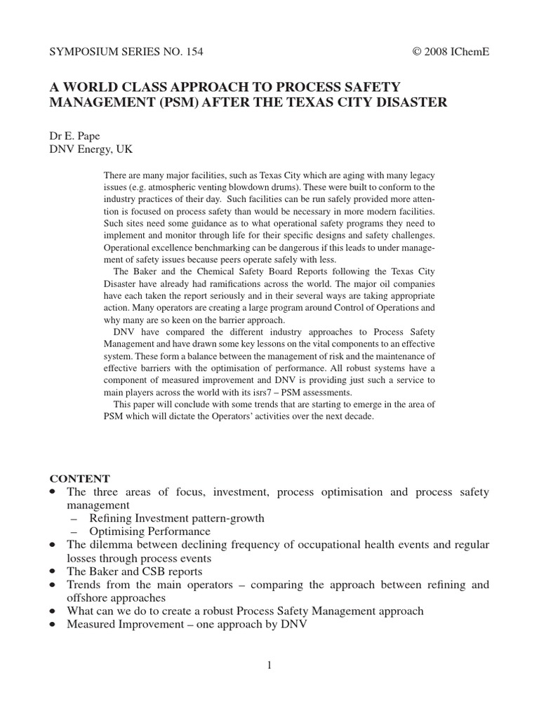 Isrs PDF | PDF | Oil Refinery | Risk