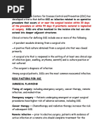 AORN Surgical Wound Classification Decision Tree | PDF