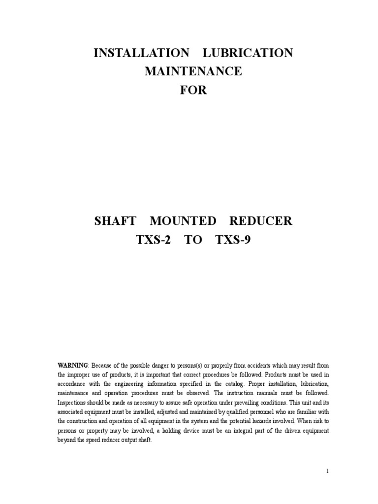 TXS Gearbox Manual PDF | PDF | Bearing (Mechanical) | Transmission ...
