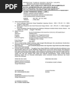 Contoh Format Berita Acara Penyelesaian Pekerjaan (Bapp) | PDF