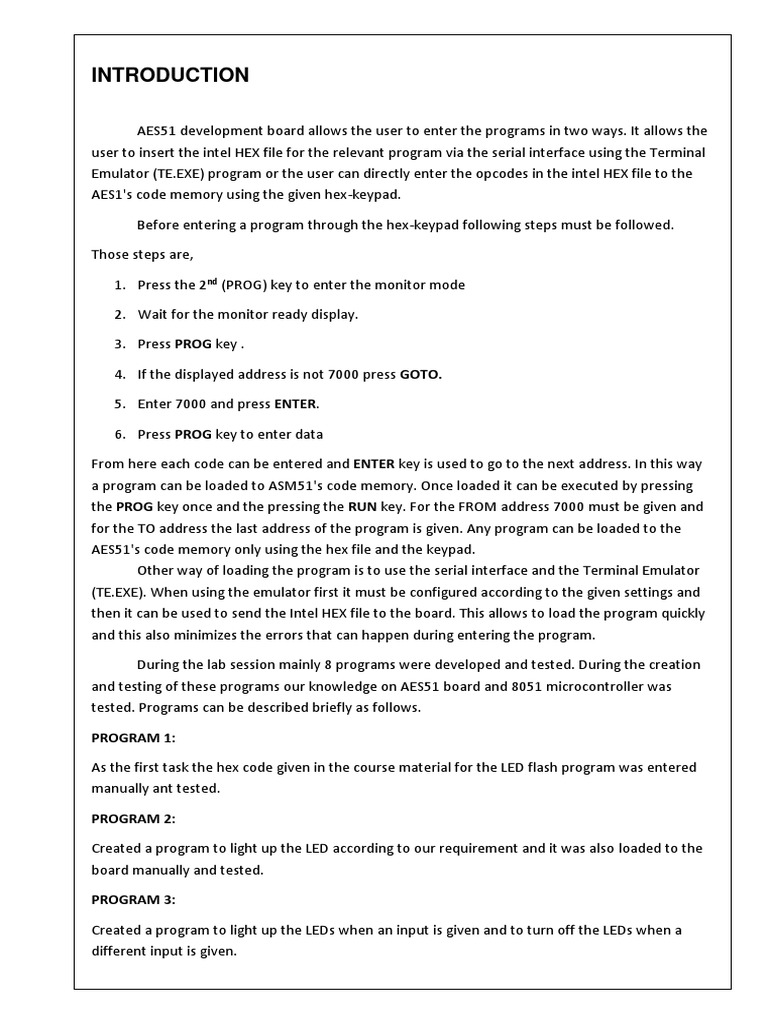 Micro Lab 3 | PDF | Computer Program | Programming Micro Lab 3 | PDF | Computer Program | Programming