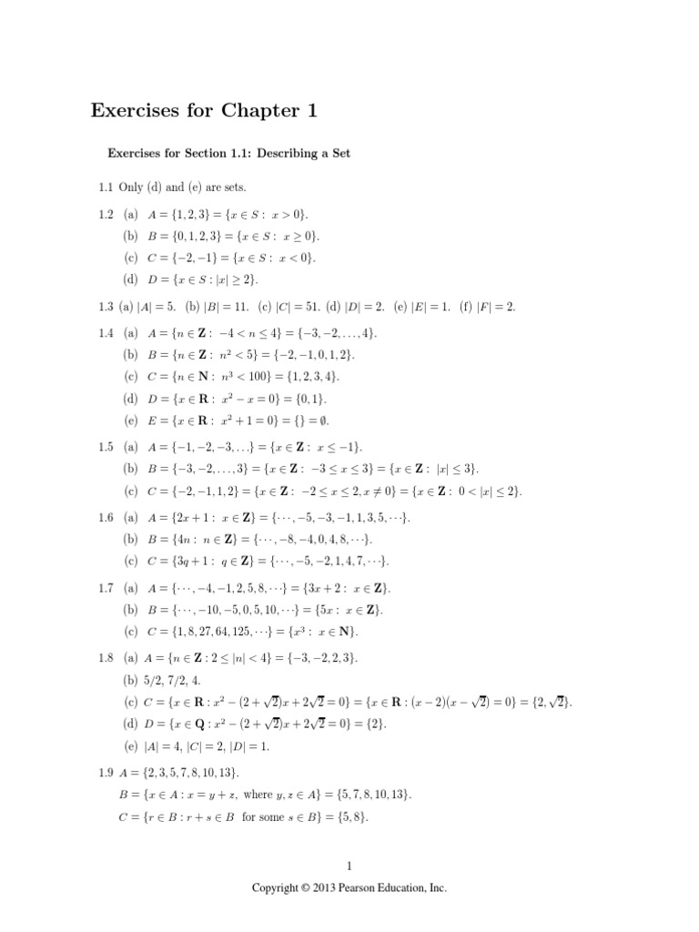 Solution Manual For Mathematical Proofs A Transition To Advanced Mathematics 3rd Edition by ...