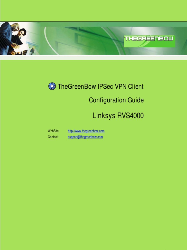 Linksys RVS 4000 - IPSec VPN Configuration Guide | PDF | Virtual Private Network | Computer Network