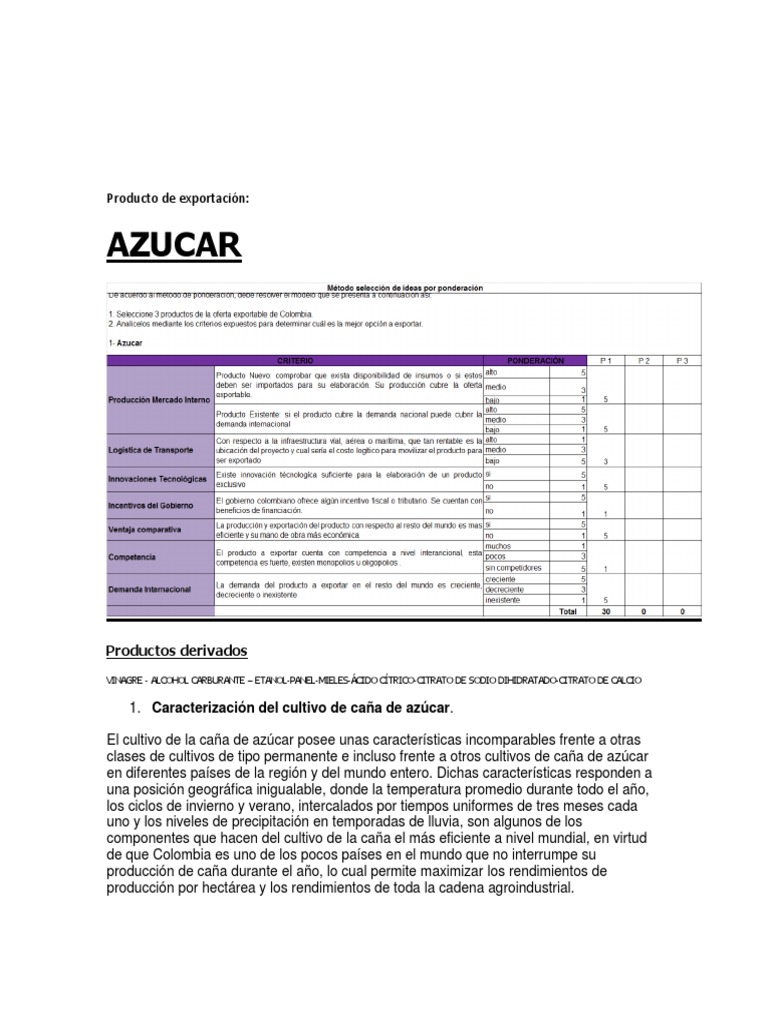 Azucar PDF | PDF | Riego | Energía y recursos