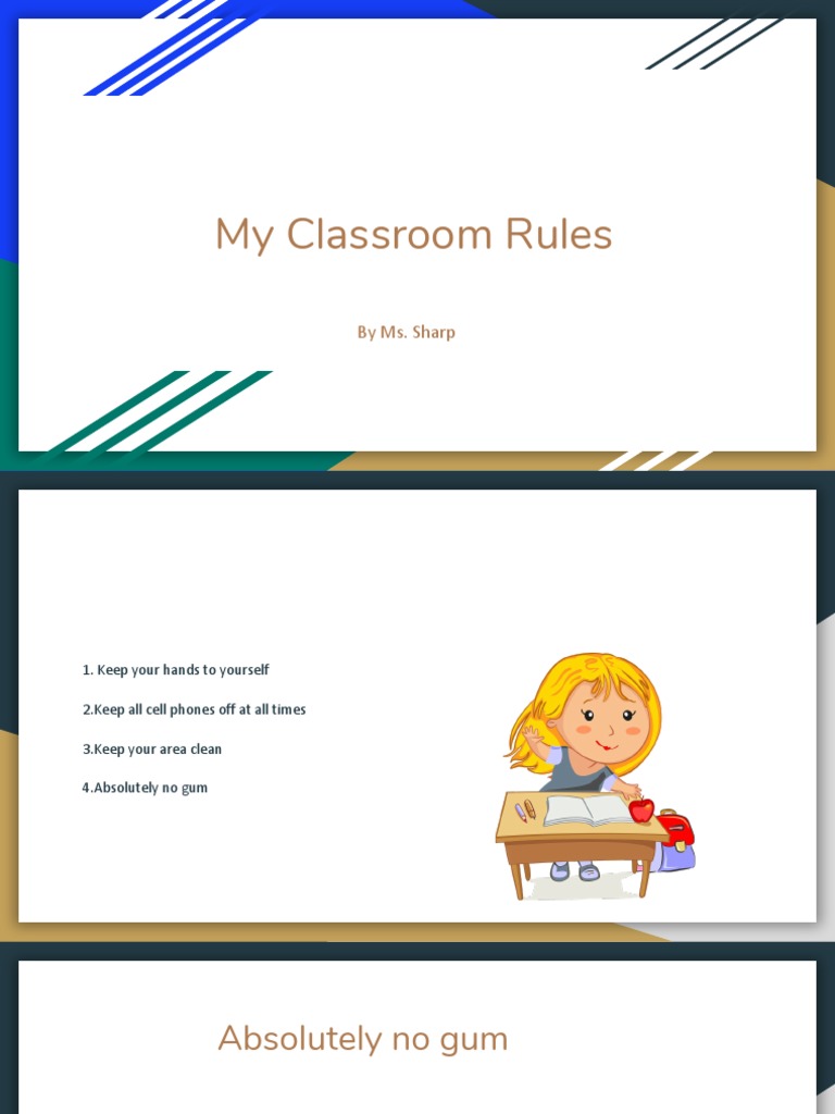 My Classroom Rules 1 | PDF