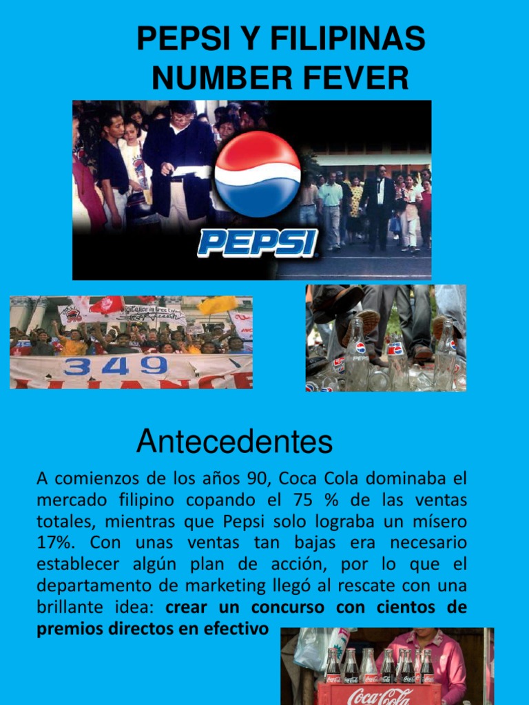 Escándalo Number Fever de Pepsi en Filipinas | PDF | Bebidas
