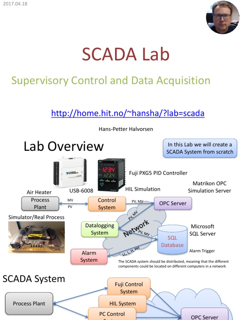 SCADA Lab by Halvorsen | PDF | Scada | Parameter (Computer Programming)