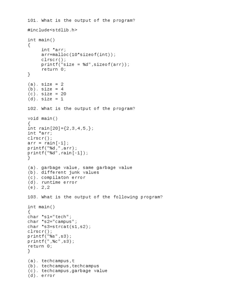 101 To 400 C Objectives | PDF | Software | Software Engineering