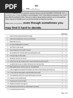 Zanarini BPD Borderline Personality Disorder Scale | PDF