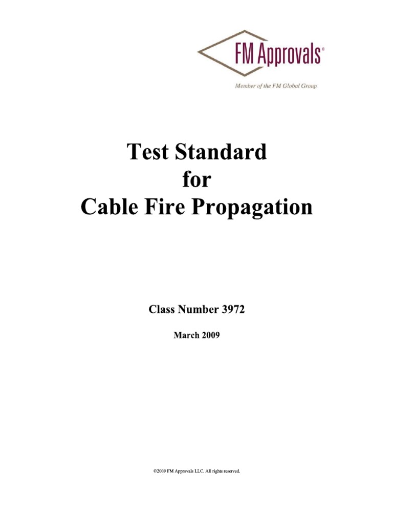 FM 3972 Cable Coating PDF | PDF