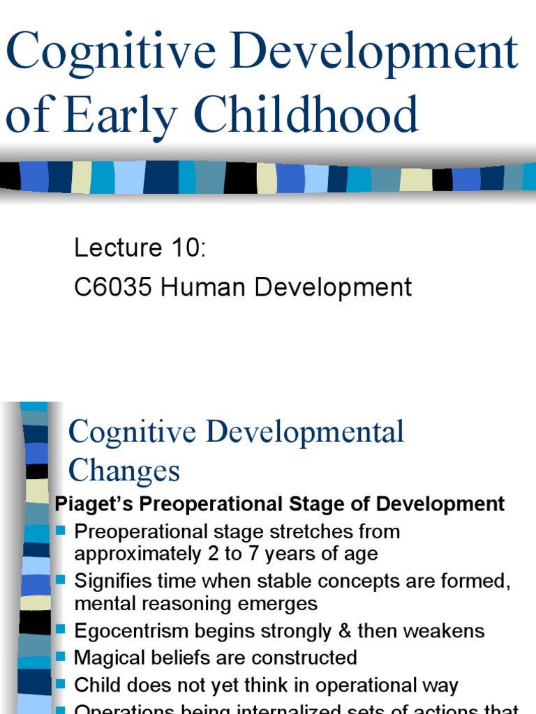 Cognitive Development in Early Childhood | PDF | Cognitive Development ...