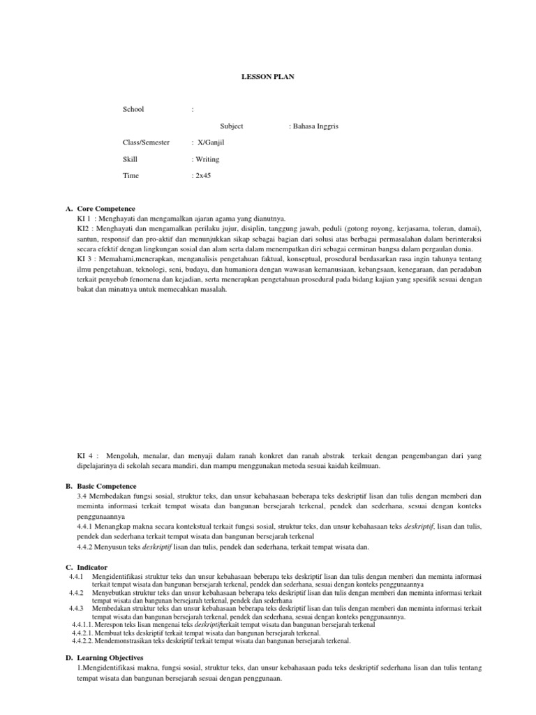 Lesson Plan | PDF | Physical Geography | Geomorphology