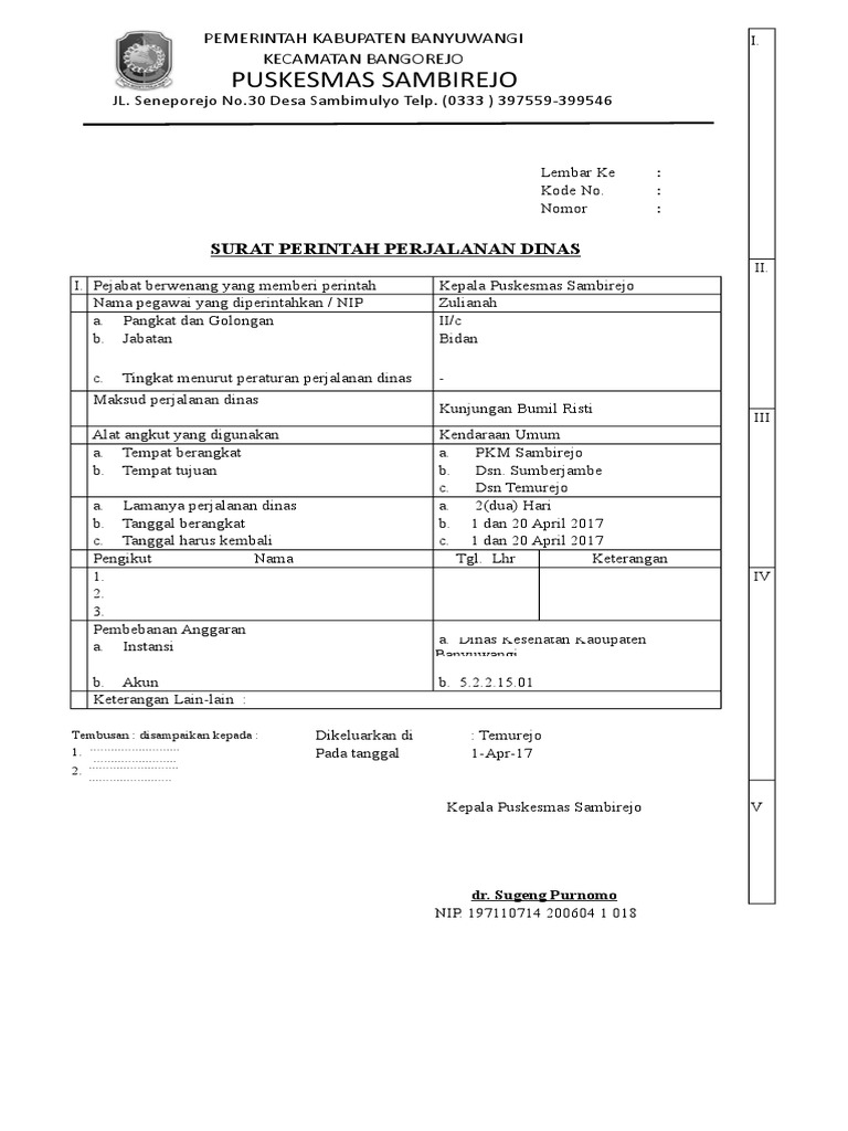 SPJ Laporan SPPD Lengkap | PDF
